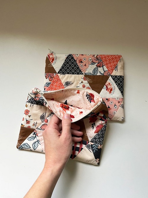 10 Cute DIY Zipper Pouch Ideas - Castor Oil Guide