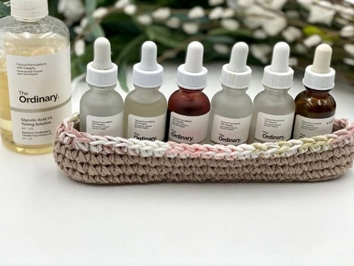 10 Cute Crochet Vanity Organizer Basket Pattern - Castor Oil Guide