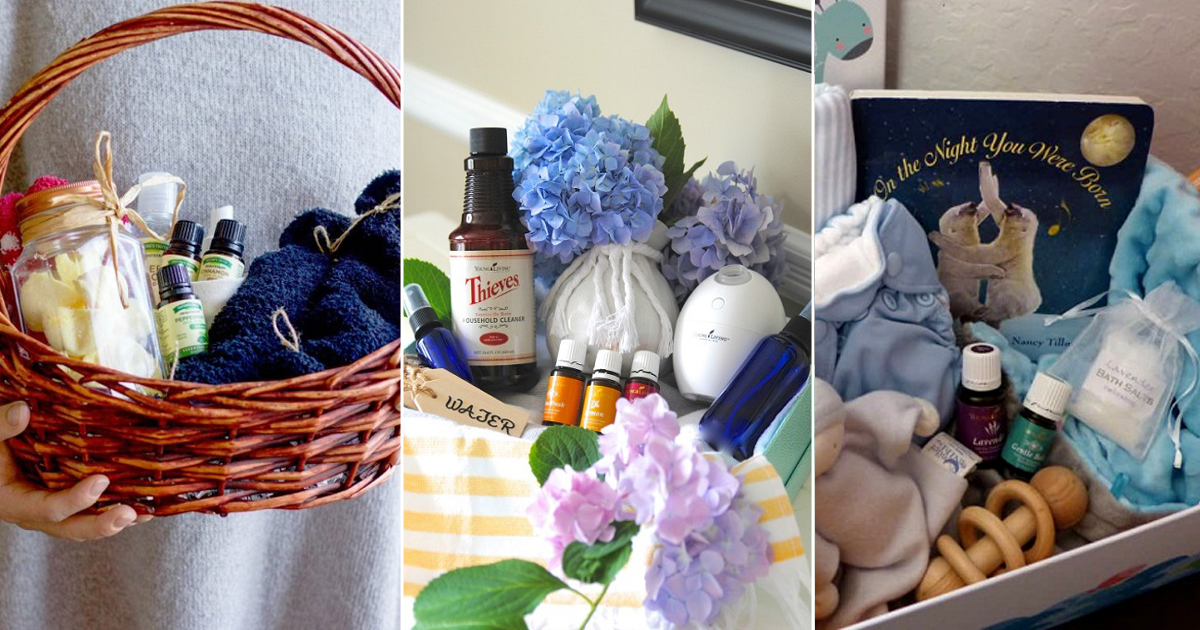 8 Handmade Essential Oil Gift Basket Ideas - Castor Oil Guide
