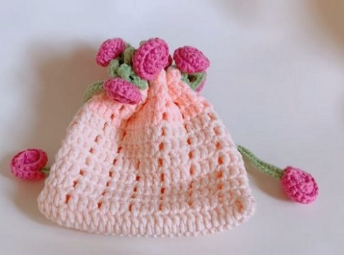 12 Mini Crochet Fashion Bag Free Patterns - Castor Oil Guide
